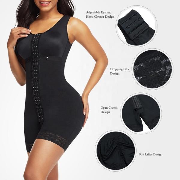 Quality Breathable Waist Trainer Full Body Shapewear for Women Customized Logo HEXIN for sale
