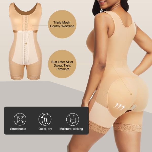 Quality 5XL Stage 2 3 Postpartum Full Bodysuit Fajas Colombianas Reductora Butt Lifter for sale