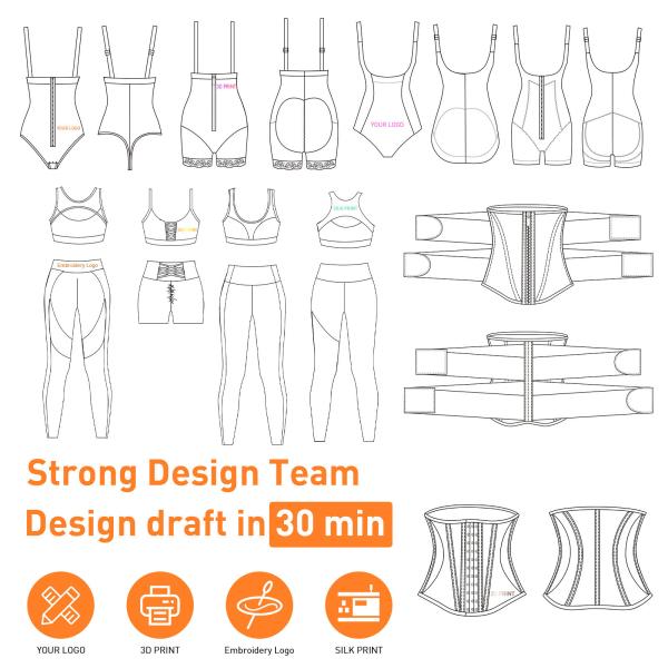Quality Nonwoven 5XL BBL HEXIN Fajas Reductoras Body Shapewear for Slimming and Tummy for sale