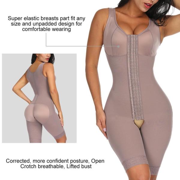 Quality HEXIN Breathable Women Slimming Bodyshaper Free Cut Design Butt Lifter 3D Embroidery Customizable for sale