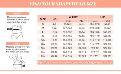 Cina HEXIN Alta cintura, cintura a fascia, controllo della pancia, abbigliamento da donna S-6XL Sesso donne in vendita