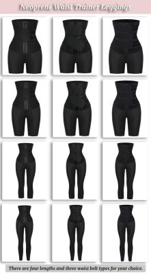 China Neoprene Shapers for Waist Training HEXIN Compression 2022 Custom Corset Leggings for sale