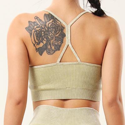 Cina Disegno regolabile Fitness Short Gym Sexy Yoga Indossare Sport Sustanon Brief Set per le donne Tracksuit in vendita