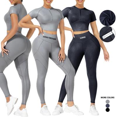 HEXIN Αναπνευστικό υλικό Σύνολο Leggings για γυναίκες