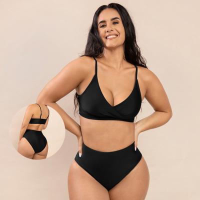 High Waist Beachwear Summer Bikini for Women Sexy Fitness Swimwear Custom Two Pieces
