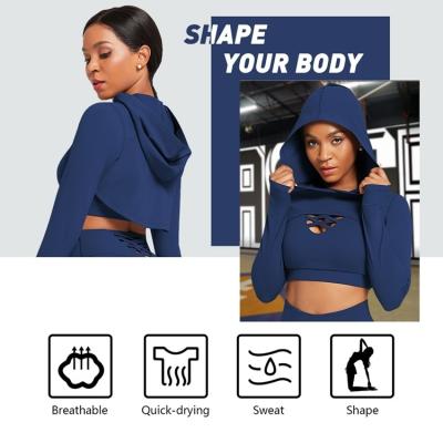 Cina OEM/ODM Designs WAISTDEAR Set sportivo a maniche lunghe per donne Gym Top 3 Piece Set Sportswear in vendita