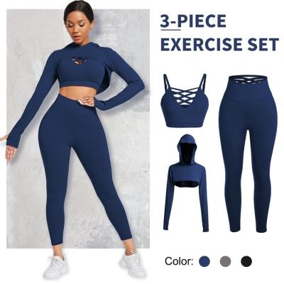 Cina Summer White HEXIN Leggings a vita e cinture a croce sportive reggiseno abbigliamento yoga set in vendita