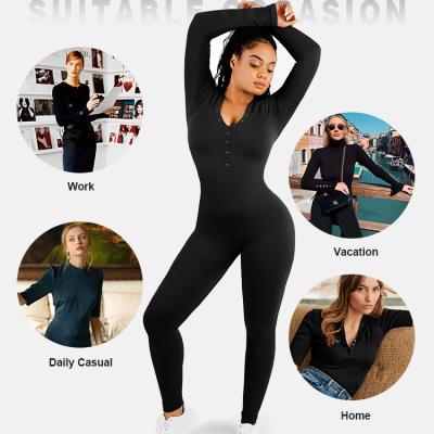Cina 2023 Donna Butt-Lifting Controllo della pancia senza cuciture Shapewear Compression Jumpsuit per OEM in vendita
