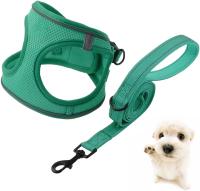 China Custom Reflective Nylon Dog Harness with Soft Padding for sale