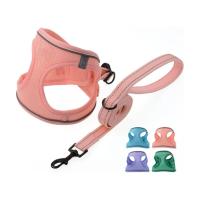 China Custom Reflective Nylon Dog Harness with Soft Padding for sale
