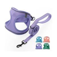 China Custom Reflective Nylon Dog Harness with Soft Padding for sale