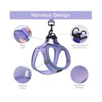 China Custom Reflective Nylon Dog Harness with Soft Padding for sale