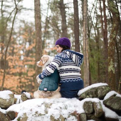 Cina Vestiti reversibili leggeri resistenti di acqua e di inverno del rivestimento caldo del cane dell'animale domestico in vendita