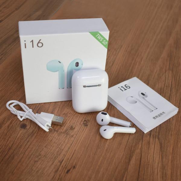 Quality I16 Tws Noise Concelling Earbud Wireless Waterproof Headphones Bluetooth for sale