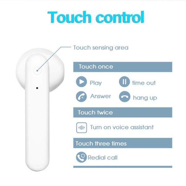 Quality Tws Earphone Kulakl K Auriculares Headset Wireless Noise Cancelling Earbuds for sale