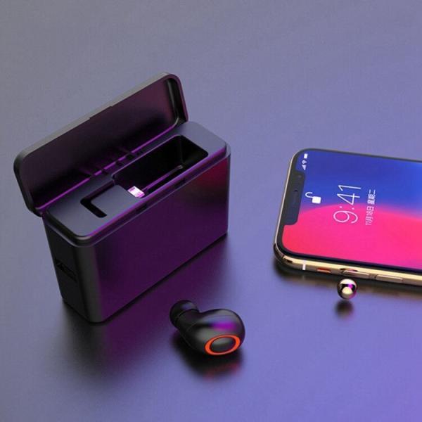 Quality  				Bluetooth Earpieces Tws Mini Earpieces Wireless in Ear Earbuds Sans Fil Handsfree Bluetooth Headsets (with 2500mAh Power Bank charging case) 	         for sale