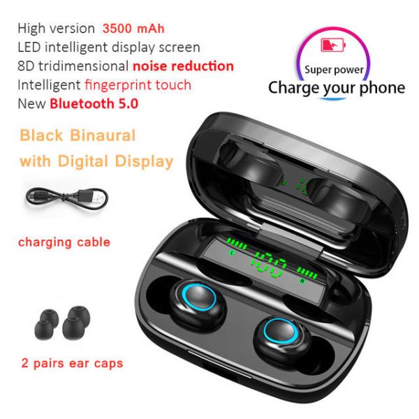 Quality Drop Ship for S11 Drop Ship 3500mAh LED Bluetooth Wireless Earphones Tws Touch for sale