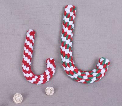 Cina Giocattoli svegli di Steer String Dog del marinaio del bastone del regalo dell'animale domestico di Natale in vendita