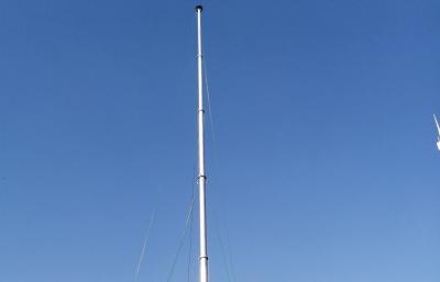Cina 30 Foot Telescoping Antenna Mast Elevated Photography 30ft Antenna Pole Endzone Camera Mast in vendita