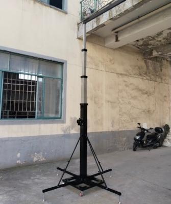 中国 Sport Filming Survey Station 30ft 50 Foot 40 Ft Telescoping Antenna Mast Aluminum Pole Winch Up 販売のため