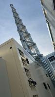China Custmized Cell Site On Wheels Motorized Lattice Tower Portable COWs With Shelters for sale