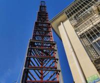 China Retractable Tower 30m 100ft Cell Tower Portable for sale