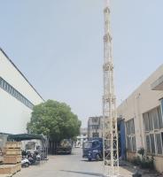 China Retractable Tower 30m 100ft Cell Tower Portable for sale