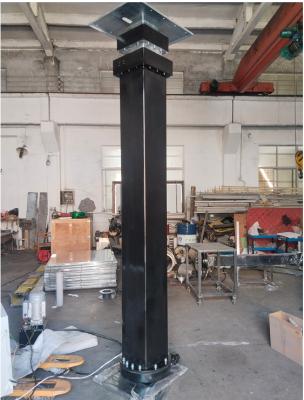 China 20ft hydraulic telescopic mast LED screen mast 6m max load 1000kg for sale