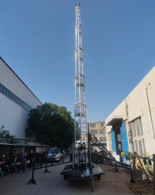 China 30m COW Portable cell Tower Cell On Wheels Telecom Tower Portable cell tower solutions for sale