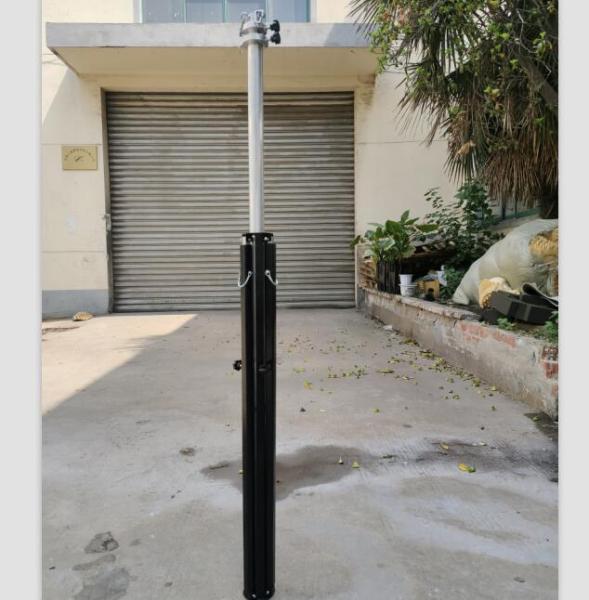 Quality push up antenna mast hand push pole telescoping pole 6m light weight 20ft for sale