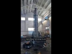 portable telescoping tower cow cell on wheels 30m cell station