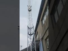 30м телескопическая башня портативная сотовая башня 100ft стальная башня мобильная башня