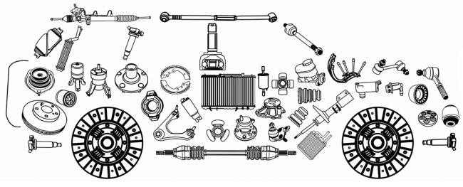 Automotive parts display