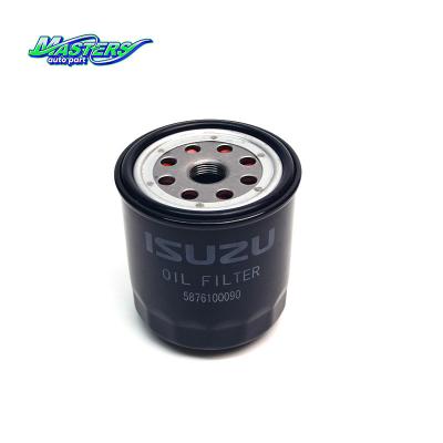 China 4JB1 Isuzu Replacement Parts Engine Oil Cleaner Filter 5876100090 Custom for sale