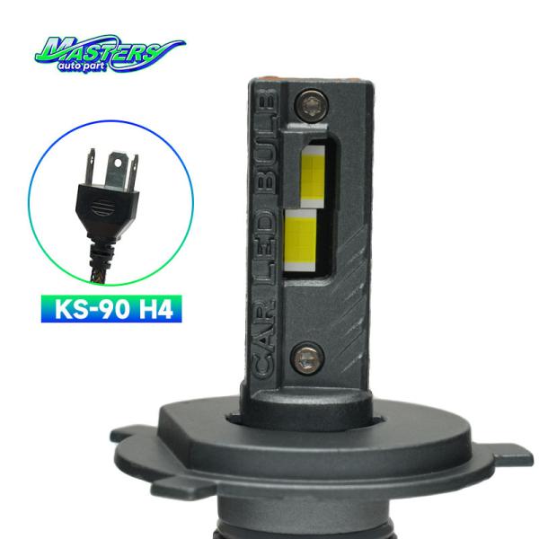 Quality Masters KS90 180W 40000 Lumens 6500K Cool White H4 9005 9006 9012 LED Headlights for sale