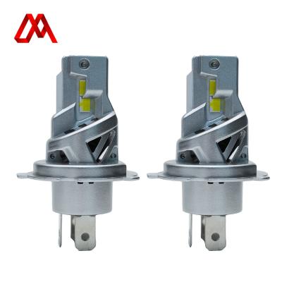 China V04 64W 7000LM 6000K H4 4060 Chips Lâmpada de farol LED de alumínio de aviação superior à venda