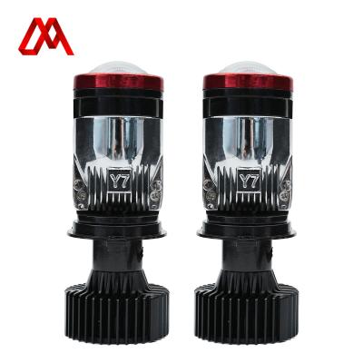 China A9R 100W 10000LM 6500K 3570 Chips H4 Led projetor Mini Lente à venda