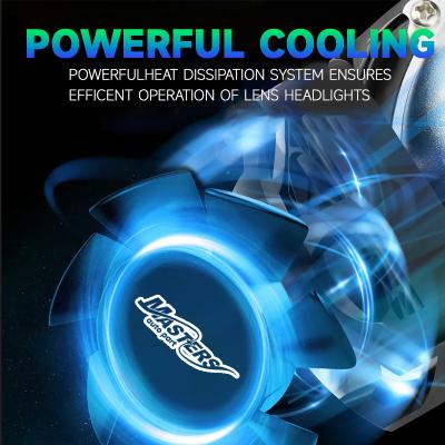 China A99 High Low Beam 58W 5800 Lumens 6000K DC9-16V 3 inch  Projector for sale