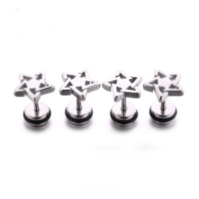 China Mujeres asteroides del pendiente del perno prisionero de la joyería piercing popular del cuerpo de Líbano en venta