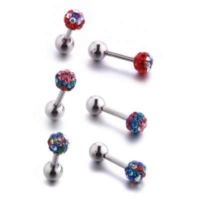 China Los pendientes brillantes de alta calidad forman los pendientes piercing de la arcilla del polímero de la joyería en venta