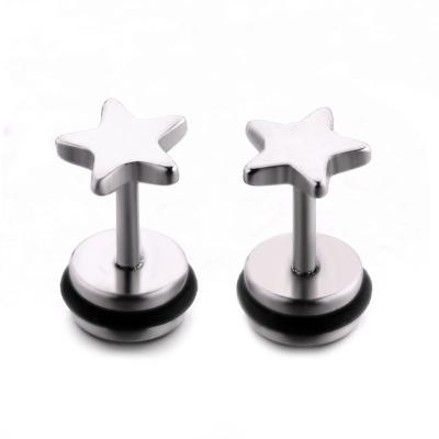 China Pendiente piercing del perno prisionero de la estrella de Corea de la joyería del cuerpo de la moda para las mujeres en venta