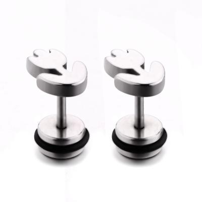 China Pendientes inoxidables del perno prisionero de la flor de la joyería del cuerpo de acero del precio barato al por mayor para las mujeres en venta