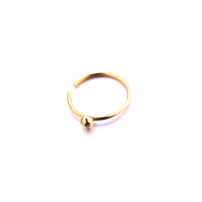 China Anillos de nariz por encargo del indicador fashion16 con la bola redonda para las mujeres en venta