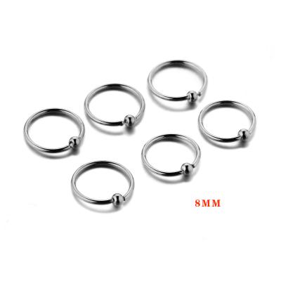China Forme a joyería el cuerpo de acero inoxidable anillo de nariz piercing con precio de fábrica en venta