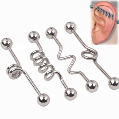 China Joyería industrial de acero quirúrgica del pendiente de los Barbells de la joyería piercing al por mayor del cuerpo en venta