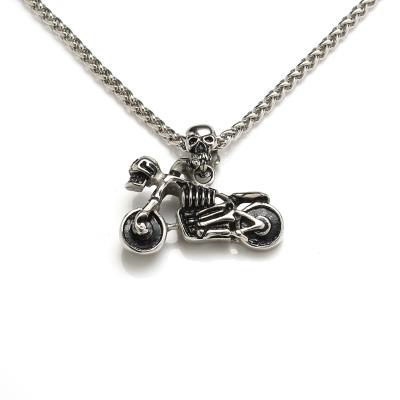 China Collar punky del colgante del motorista del motor del acero inoxidable de la joyería de la moda de los hombres en venta