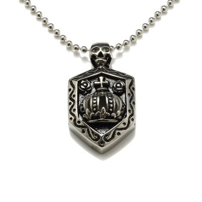China Collares templar del escudo de los knigts al por mayor del acero inoxidable 316l para los hombres en venta