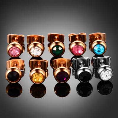 China Pendiente del perno prisionero del acero inoxidable para el envío del descenso de la joyería del compromiso del oro de la nieve del hombre de las mujeres y del amante del color plata en venta