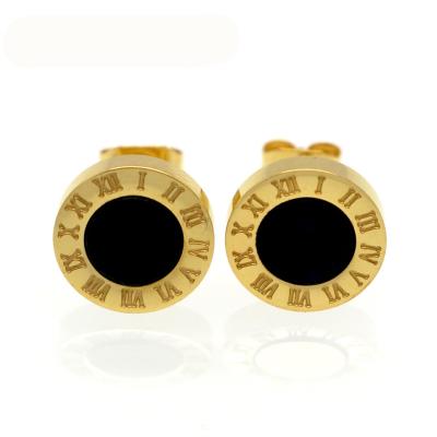 China Nuevo oro / rosa / plata Color Stud Pendientes Moda famosa marca de joyería del banquete de boda Pendientes para las mujeres Lady Men Pendientes en venta