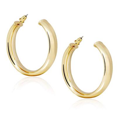 China Pendientes grandes del aro de la plata esterlina de la joyería de alta calidad de encargo de la moda S925 para las mujeres en venta